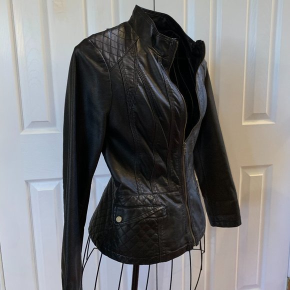 giacca | Jackets & Coats | Authentic Giacca True Leather Jacket | Poshmark